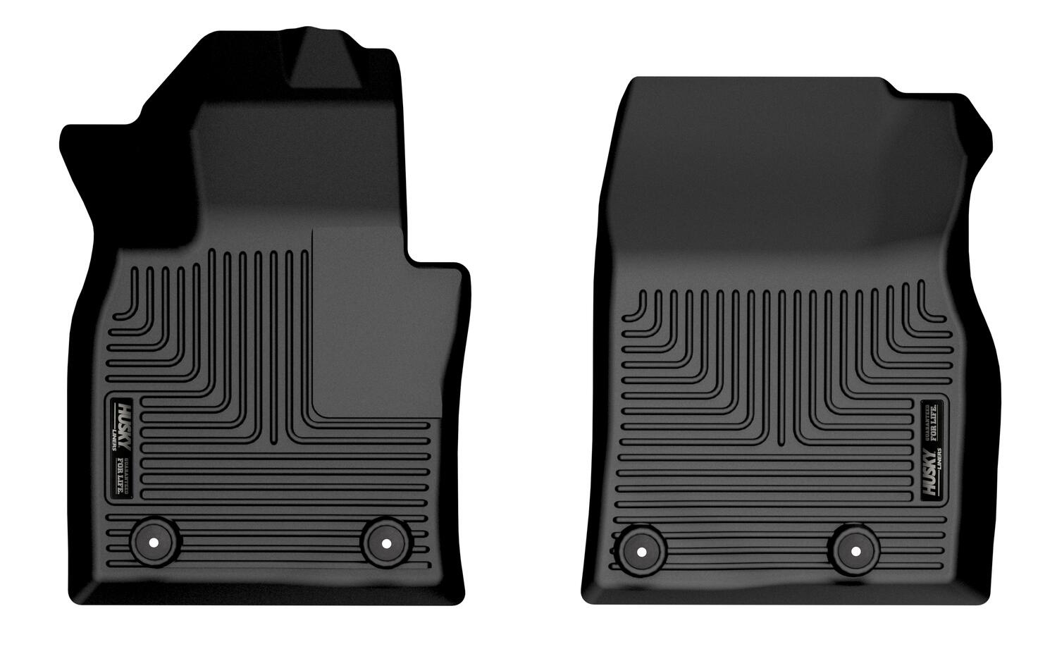 Husky Liners X-act Contour Front Floor Liners - 2 Piece 50841 | RealTruck
