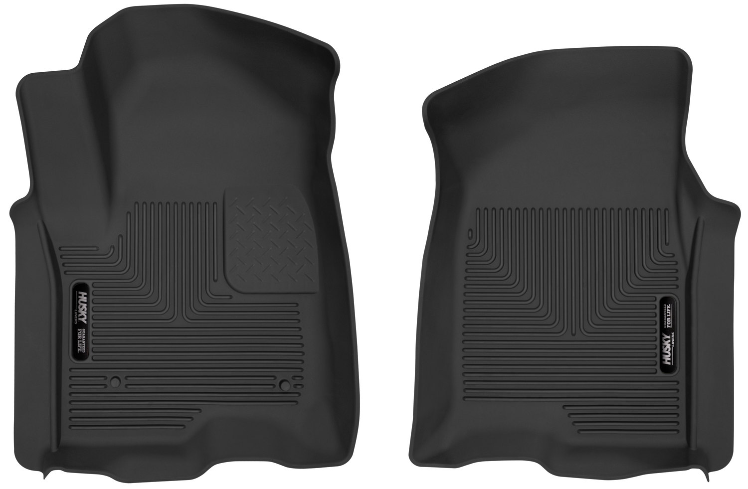 Husky Liners X-act Contour Front Floor Liners - 2 Piece 54101 | RealTruck