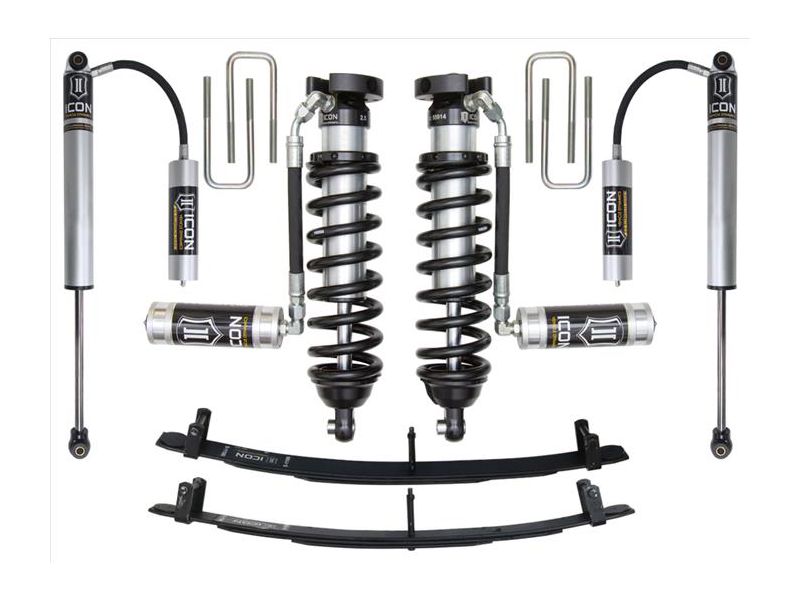 Icon 0 - 3" Adjustable Coilover Lift Kit K53013 | RealTruck