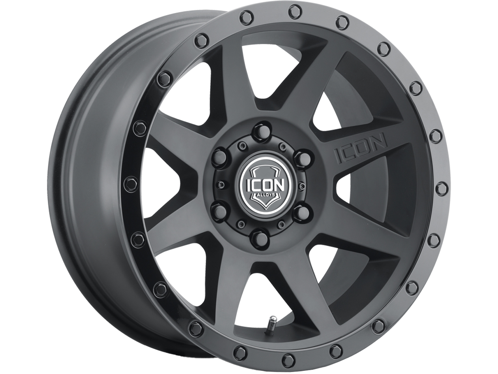Icon Double Black Rebound Wheels | RealTruck