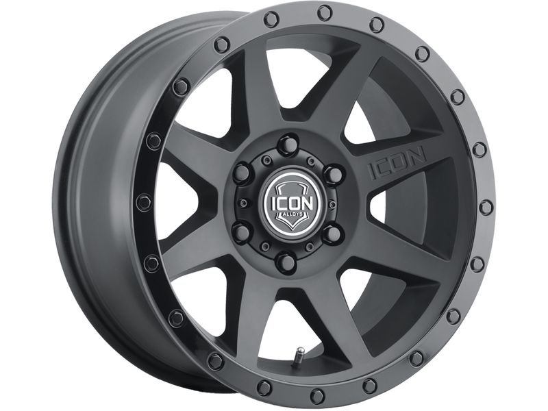Icon Double Black Rebound Wheels | RealTruck