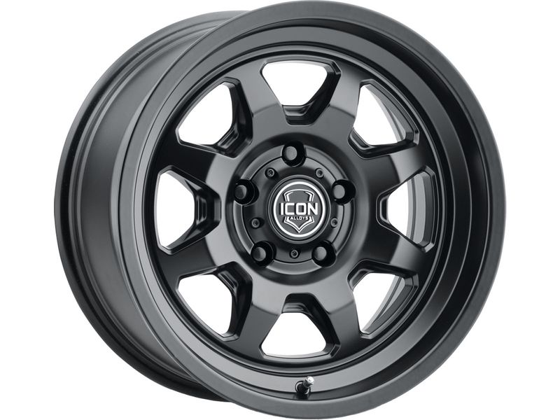 Icon Matte Black Nuevo Wheels | RealTruck