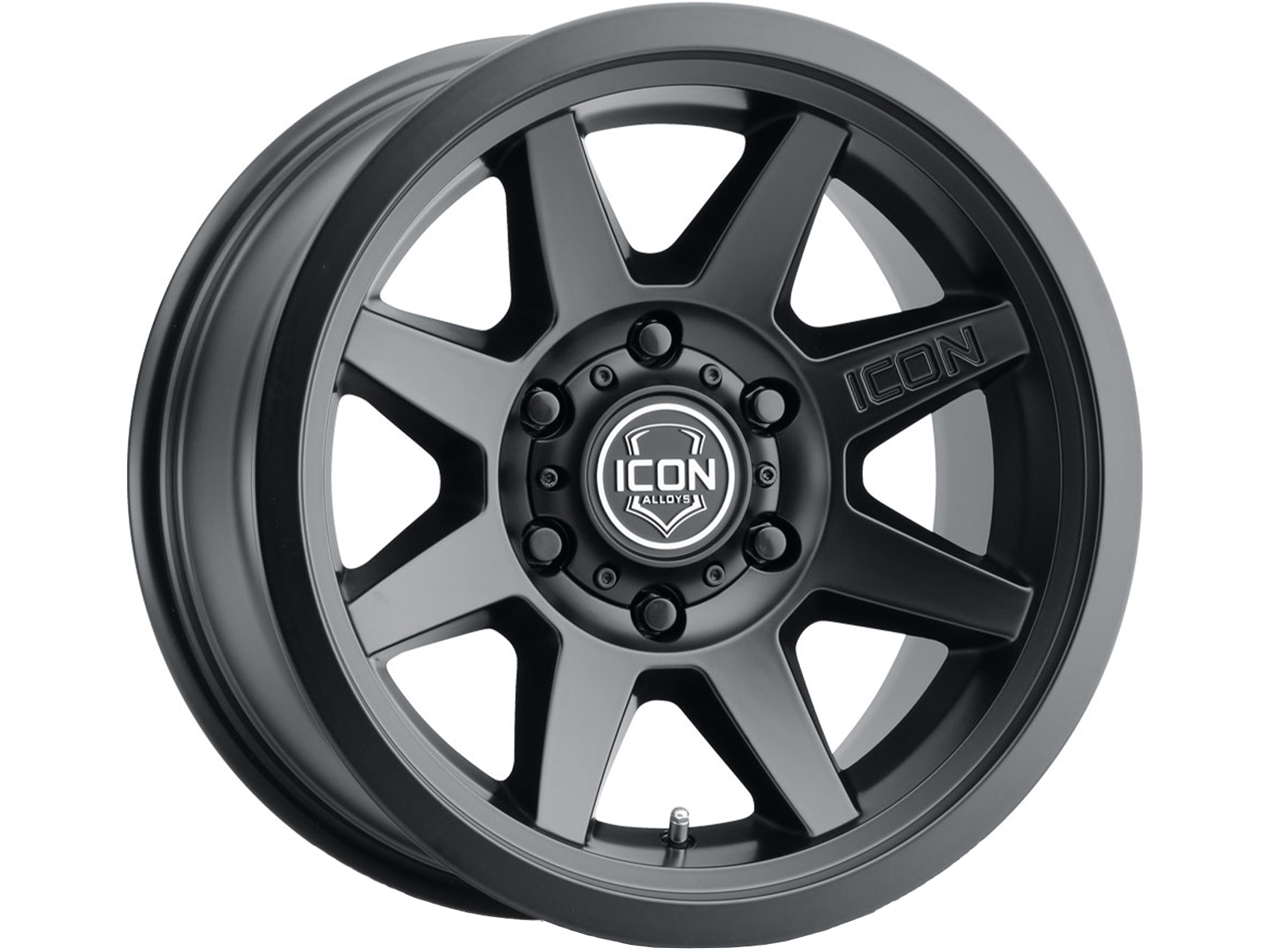 Icon Matte Black Rebound SLX Wheels | RealTruck
