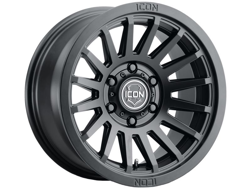 Icon Matte Black Recon SLX Wheels | RealTruck