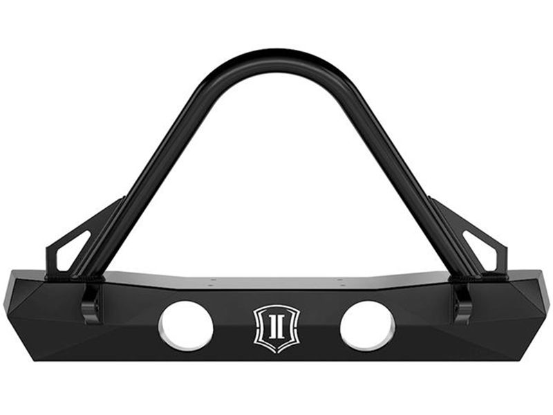 ICON Pro Series Stubby Front Bumper w/ Stinger Bar 25165 | RealTruck