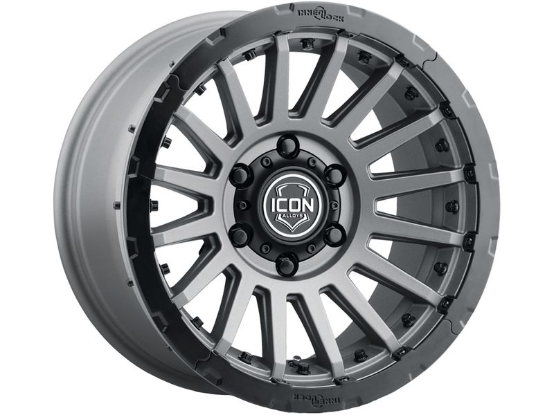 Icon Grey Recon Pro Wheels | RealTruck