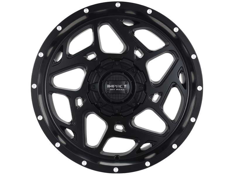 Impact Off-Road Matte Black 822 Wheels | RealTruck