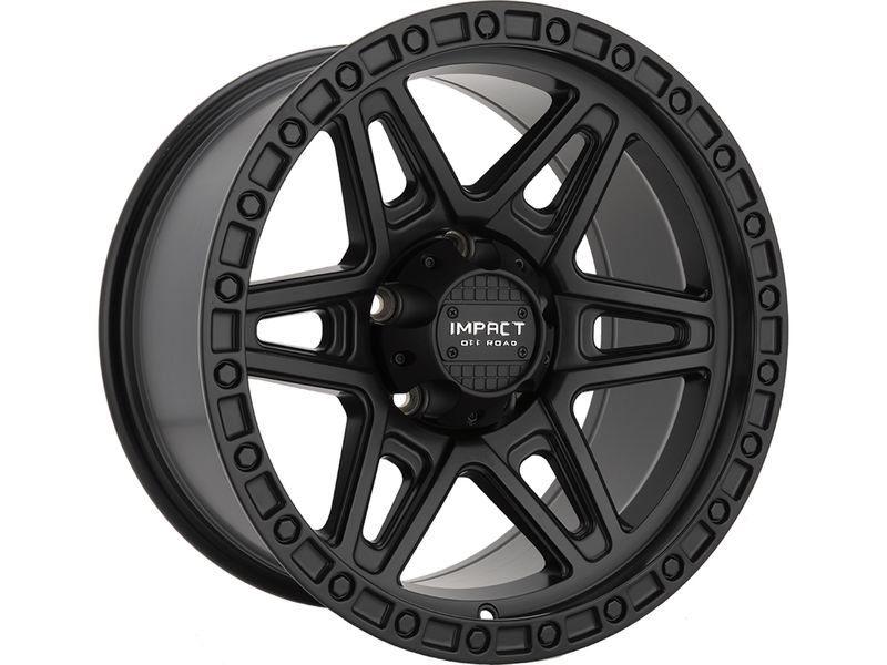 Impact Off-Road Matte Black 881 Wheels | RealTruck