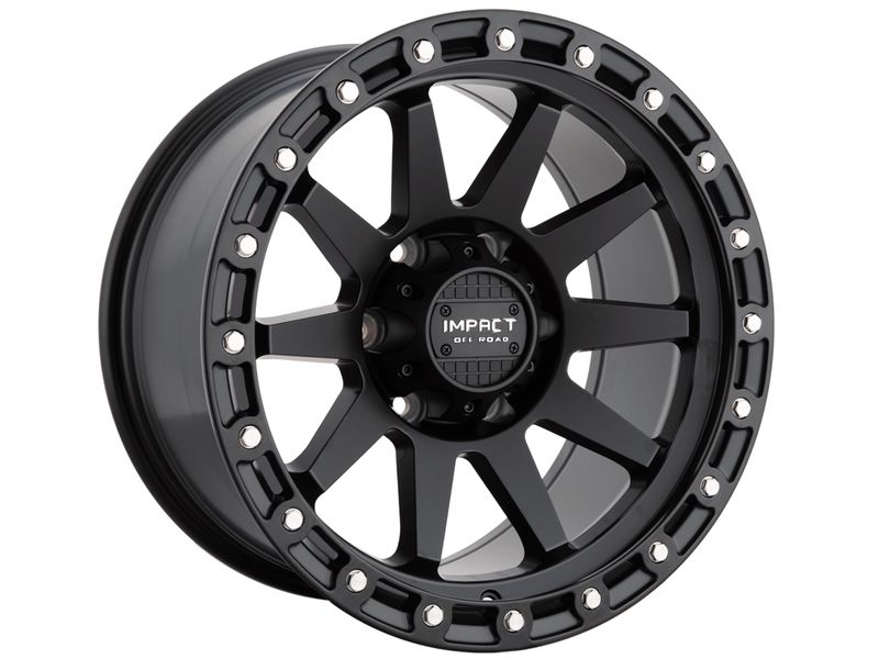 Impact Off-Road Matte Black 882 Wheels | RealTruck