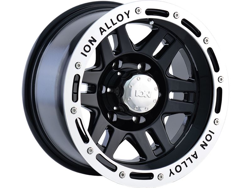 Ion Gloss Black 133 Wheels | RealTruck