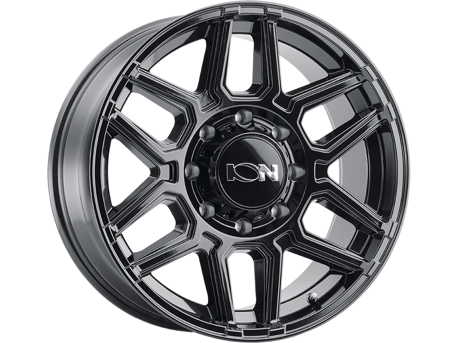 Ion Gloss Black 146 Wheels | RealTruck