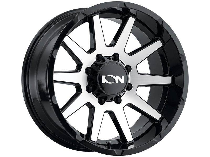 Ion Machined Gloss Black 143 Wheel 143-7983BM | RealTruck