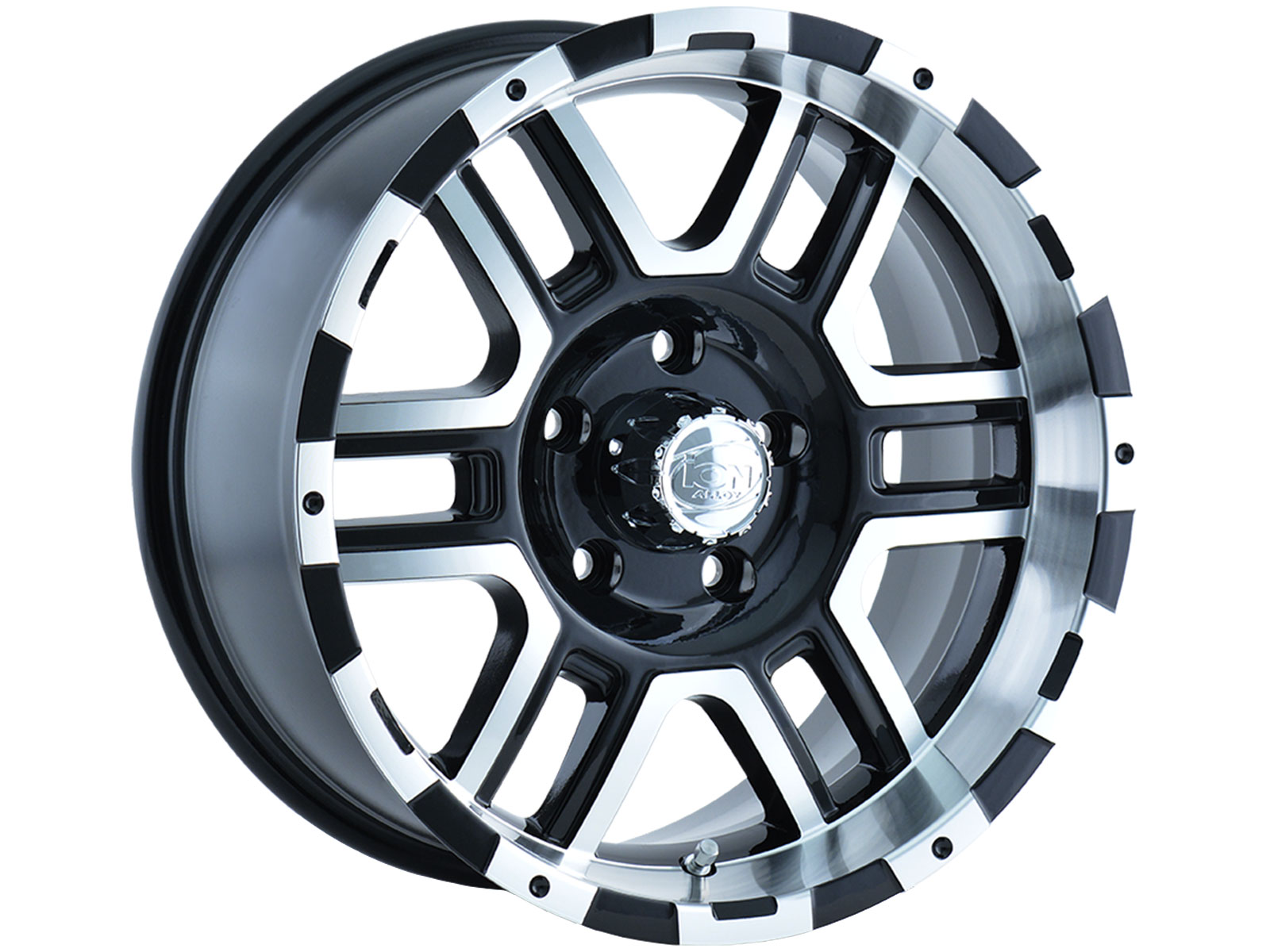 Ion Machined Matte Black 179 Wheel 179-2983B | RealTruck