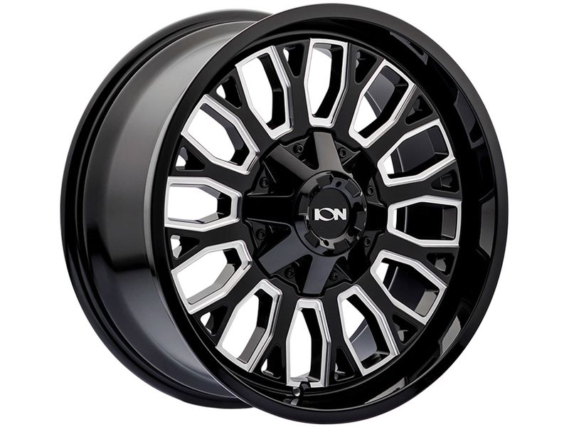 Ion Milled Gloss Black 152 Wheels | RealTruck