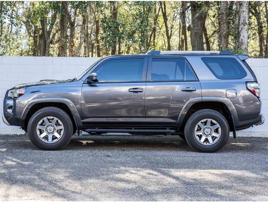 Ionic 61 Series Black Running Boards 611067&WES-27-2165 | RealTruck