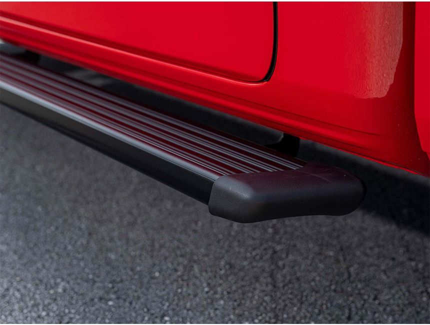 Ionic 61 Series Black Running Boards 611086&IAT-82084 | RealTruck