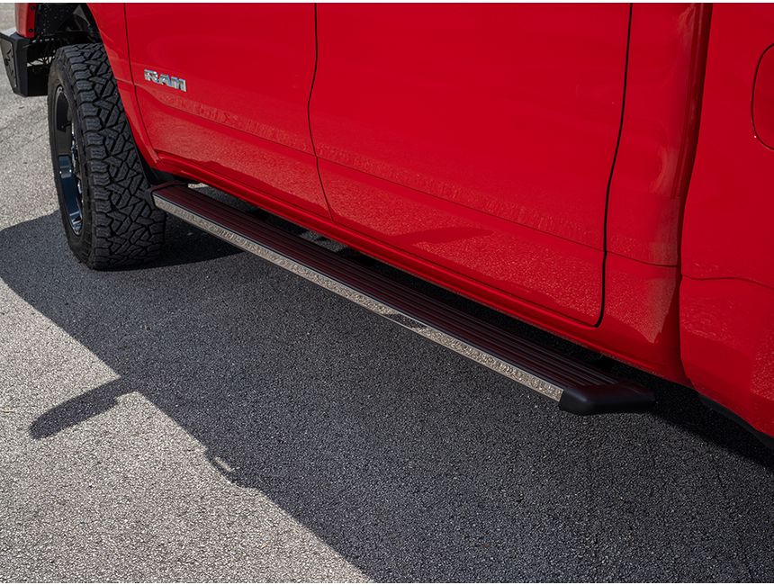 Ionic 61 Series Brite Running Boards 612086&IAT-82084 | RealTruck