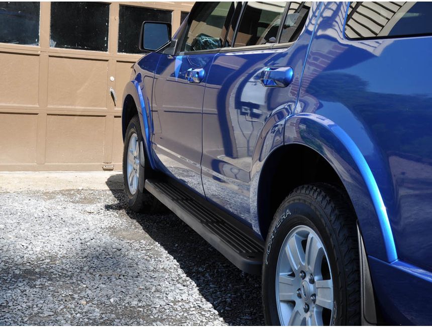 Ionic Factory Style Running Boards 380079&IAT-3145 | RealTruck