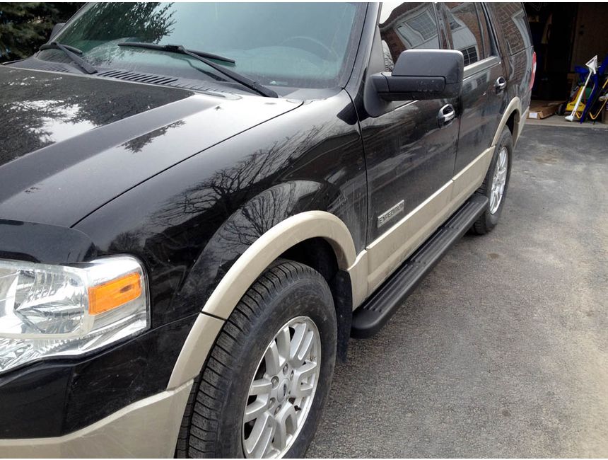 Ionic Factory Style Running Boards 380090&IAT-3090 | RealTruck