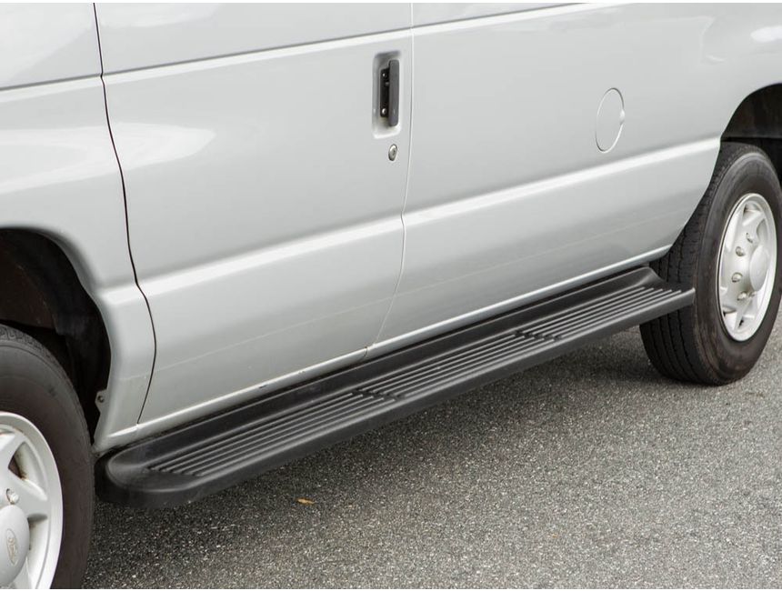Ionic Factory Style Running Boards 380100&IAT-3010 | RealTruck