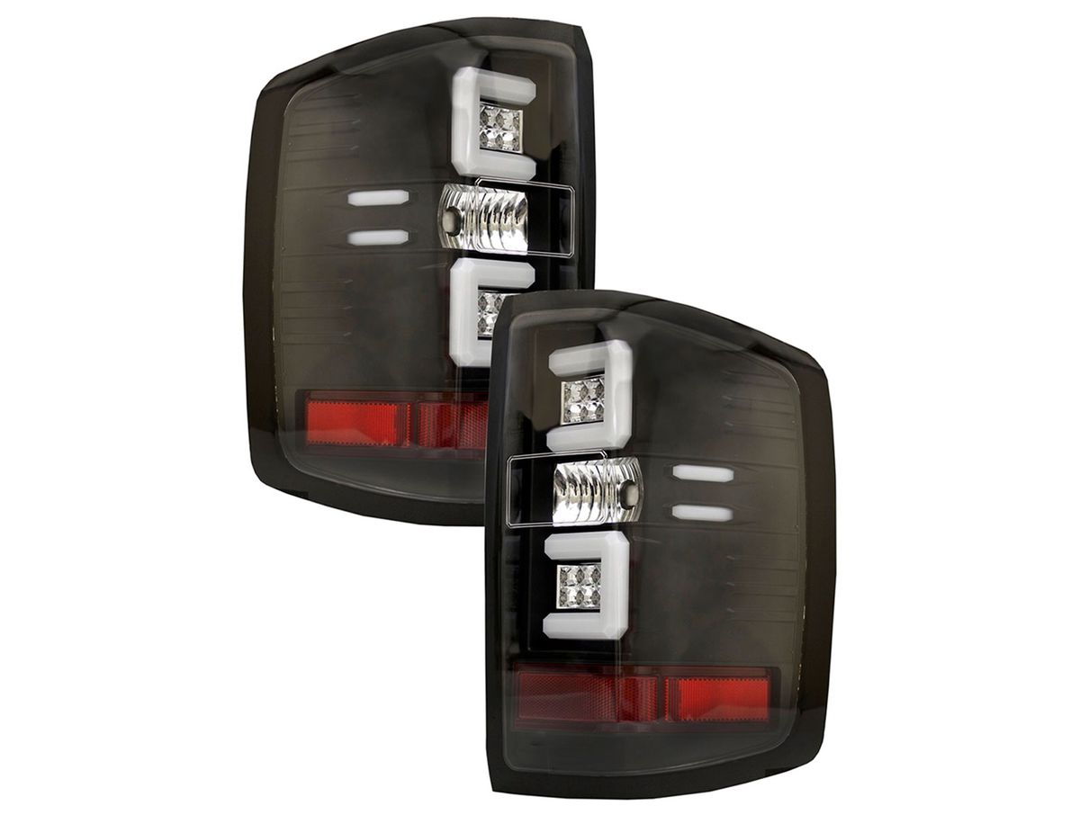 IPCW Black LED Tail Lights LEDT-3044B2 | RealTruck