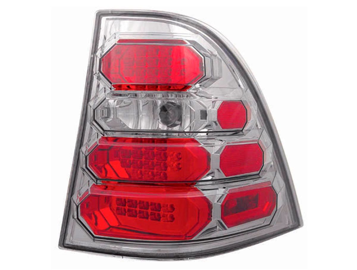 IPCW Smoked Chrome LED Tail Lights LEDT-8001CS | RealTruck