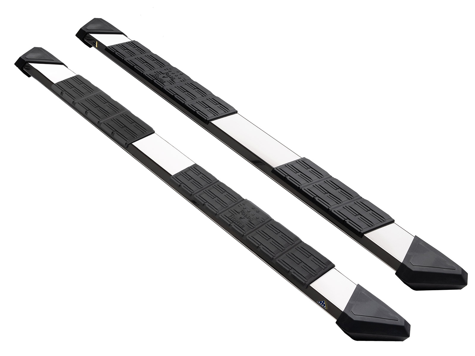 Iron Cross Patriot Stainless Steel Running Boards | RealTruck