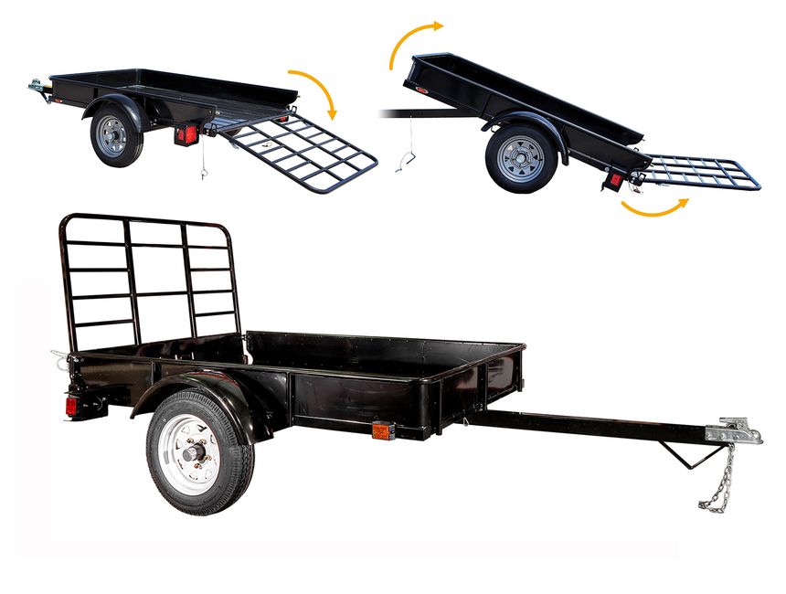 DK2 Mighty Multi Utility Trailer MMT4X6 | RealTruck