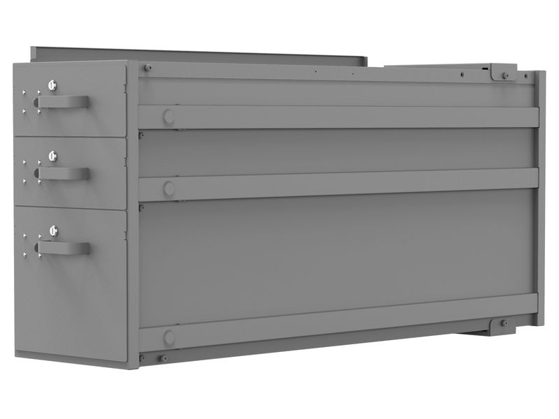 Holman Drawer Unit - Long Heavy-Duty - 3 Drawers 40250 | RealTruck