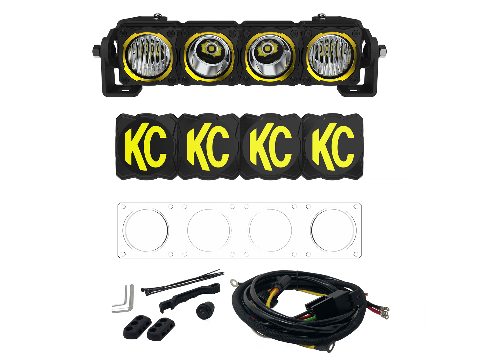 KC HiLiTES FLEX ERA 10" LED Light Bar | RealTruck