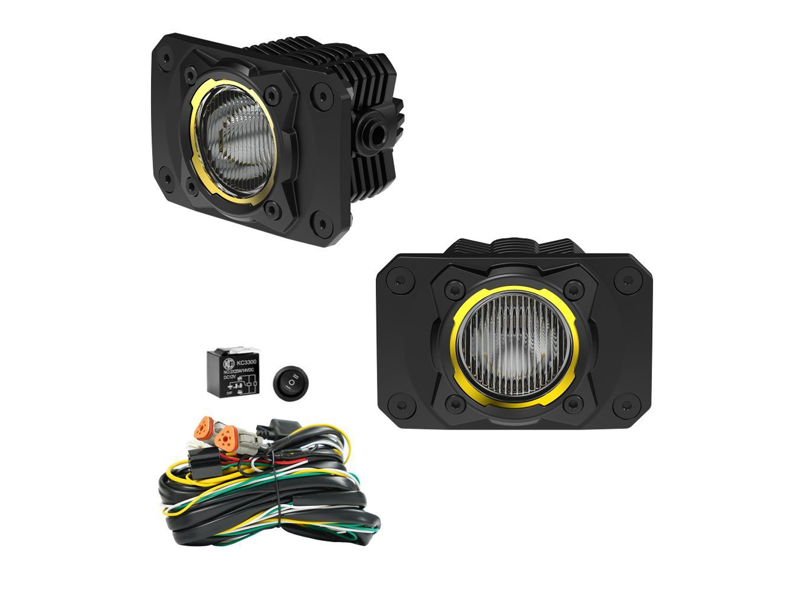 KC HiLiTES FLEX ERA 1 LED Flush Mount Lights | RealTruck