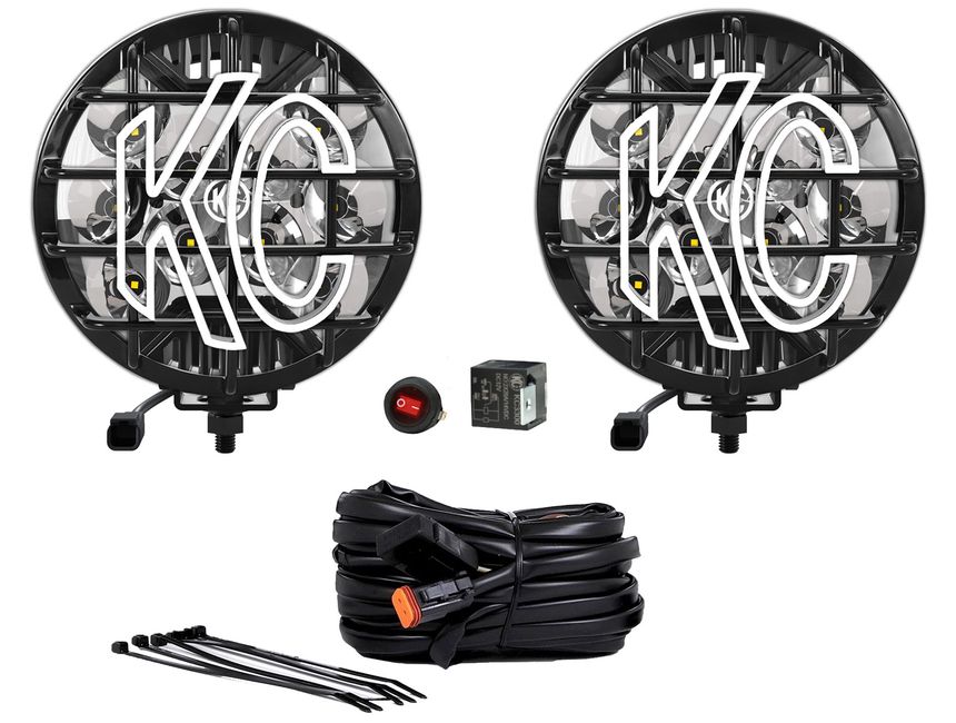 KC HiLiTES SlimLite 6" LED Lights 100 | RealTruck