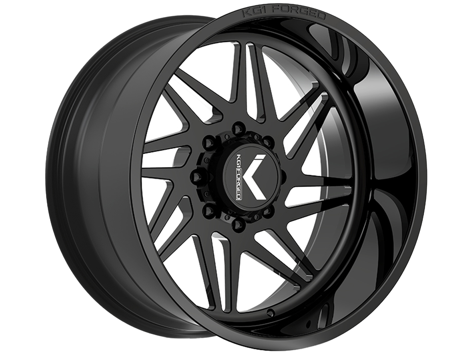 KG1 Forged Gloss Black Dyno Wheels | RealTruck