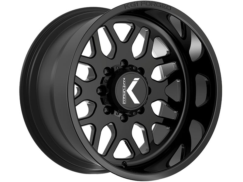 KG1 Forged Gloss Black Veteran Wheel KT001221286GB | RealTruck