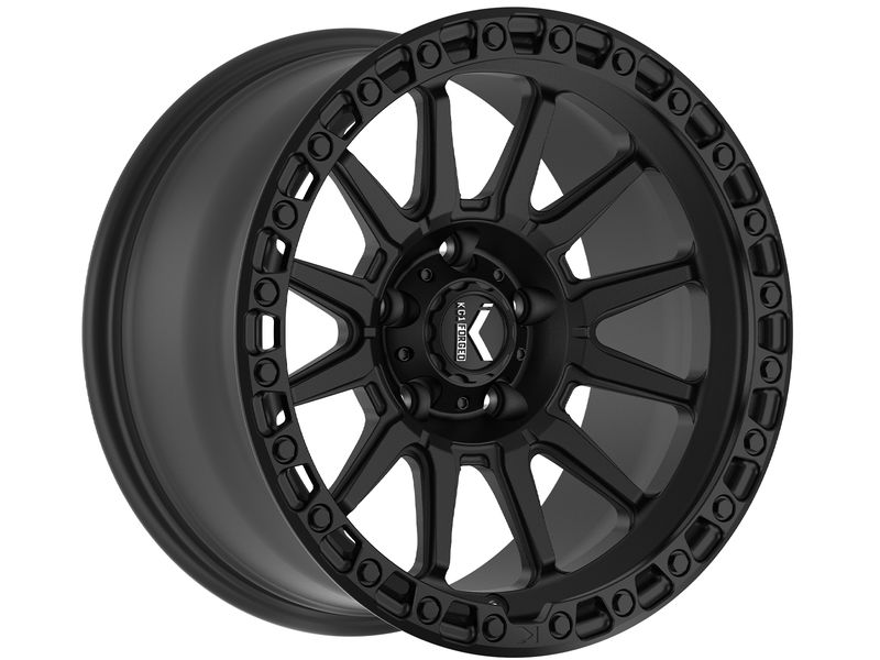 KG1 Forged Matte Black Adrenaline Wheels | RealTruck