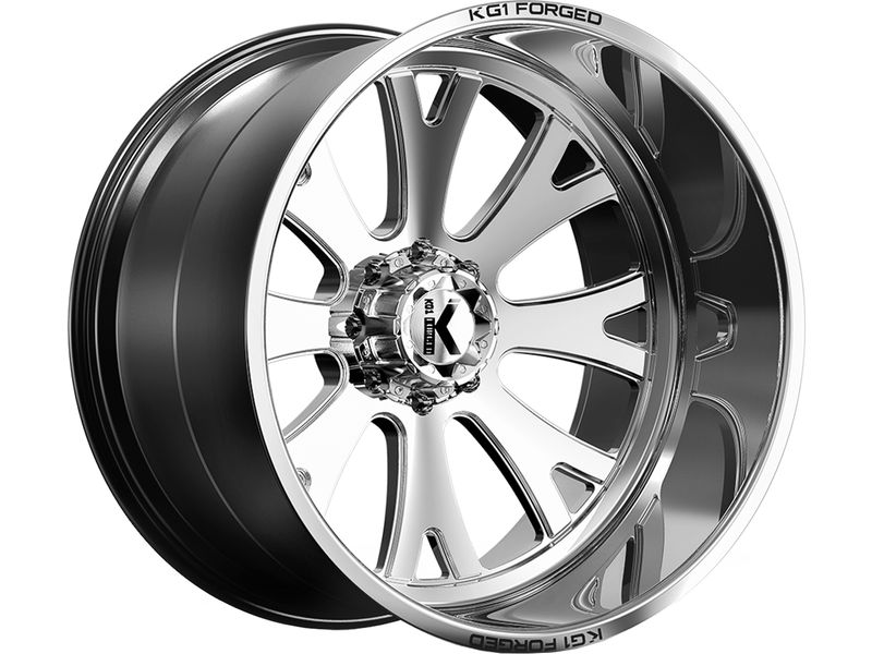 KG1 Forged Polished Ace Wheels | RealTruck