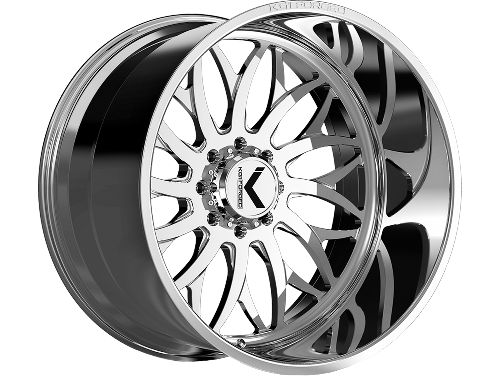 Kg1 Forged Polished Galactic Wheels Realtruck