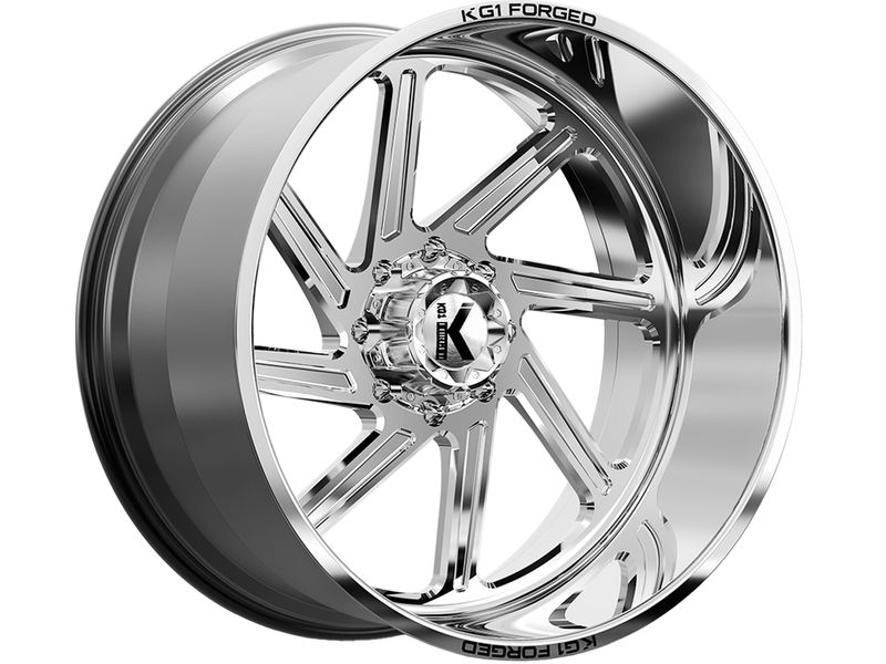 KG1 Forged Polished Spool Wheels | RealTruck