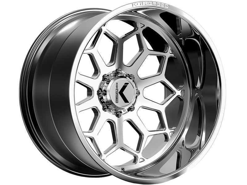 KG1 Forged Polished Spreader Wheels | RealTruck