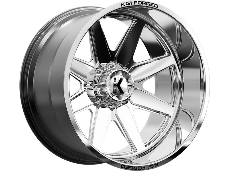 KG1 Forged Polished Stella Wheels | RealTruck