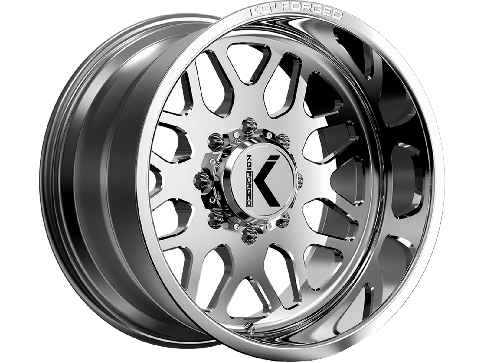 KG1 Forged Polished Veteran Wheel KT001201250PM | RealTruck