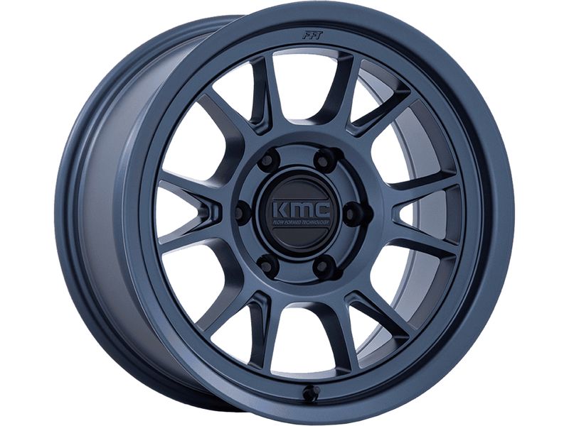 KMC Blue KM729 Range Wheels | RealTruck