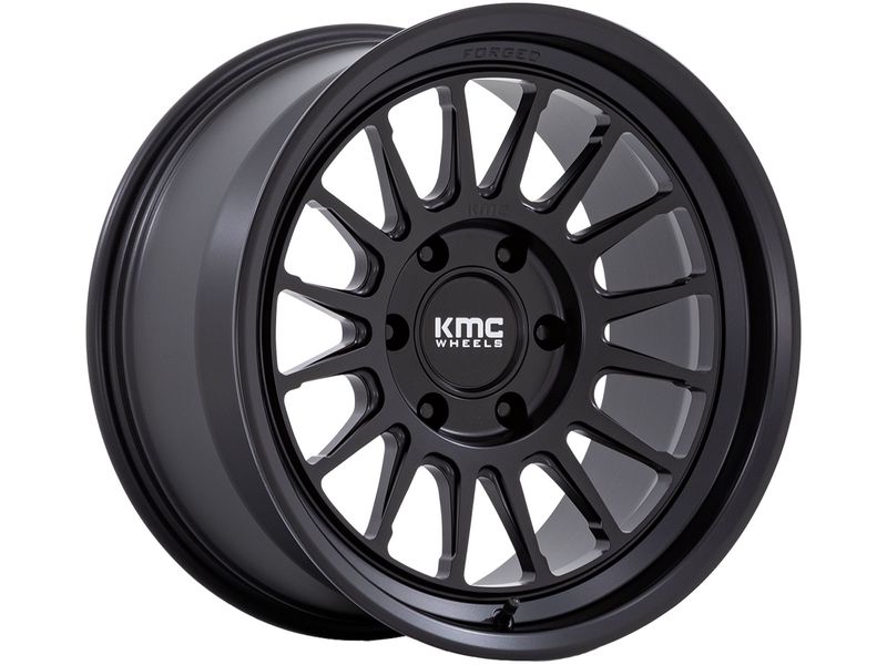 KMC Forged Matte Black KM447 Impact Wheels | RealTruck
