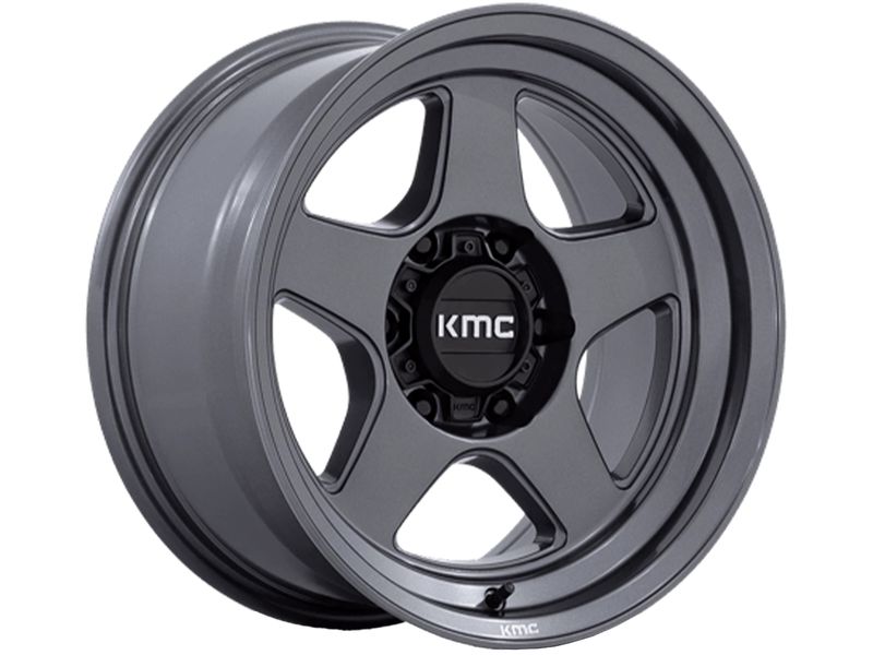 KMC Grey KM728 Lobo Wheels | RealTruck