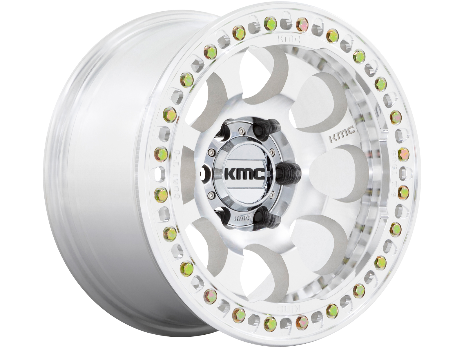 KMC Machined KM237 Riot Beadlock Wheel KM237DX17906012N | RealTruck