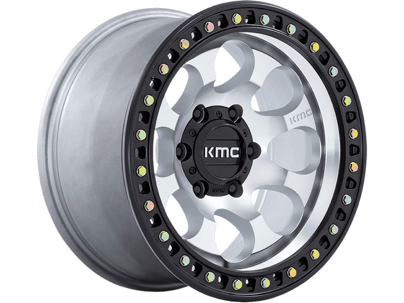 KMC Machined KM550 Riot SBL Wheels | RealTruck