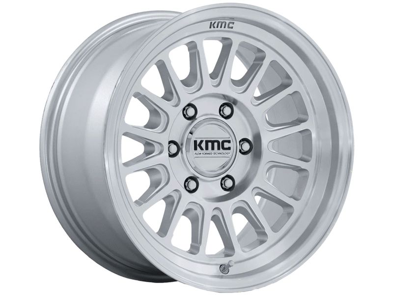 KMC Machined Silver KM733 Impact FFT Wheel KM733SD18908818 | RealTruck