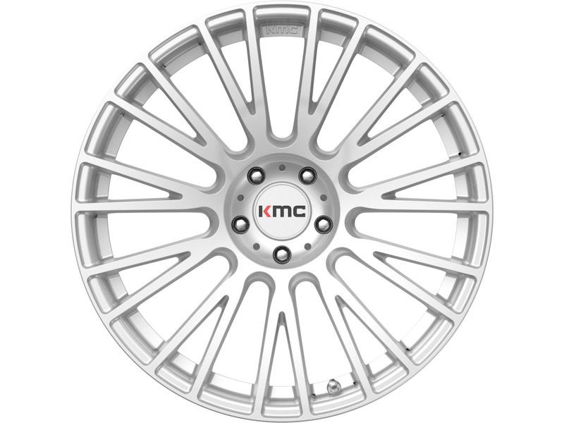 KMC Silver KM706 Impact Wheels | RealTruck
