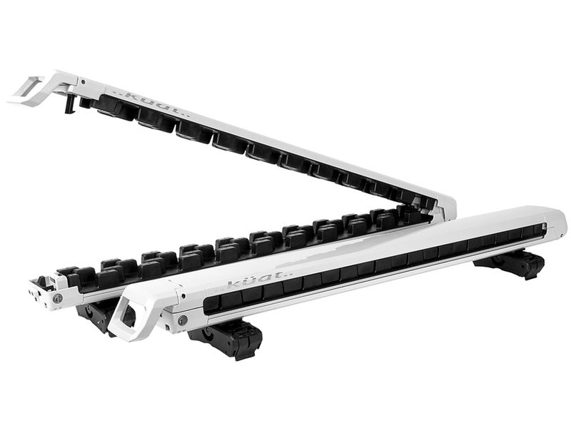 Kuat Grip Rooftop Ski Rack - 6 Skis - Pearl & Silver GRR6P | RealTruck