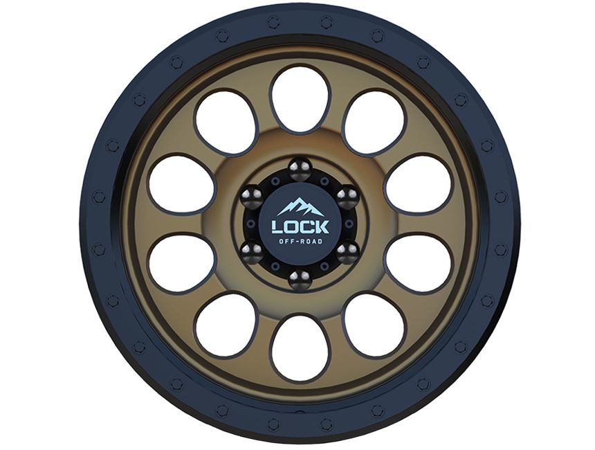 Lock Off-Road Bronze 50 Cal Wheels | RealTruck